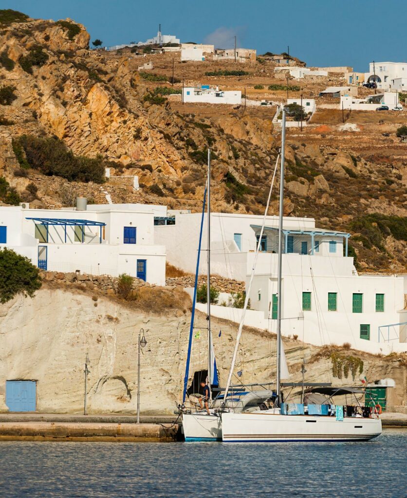 Prassa: Kimolos’ Postcard-Perfect Beach