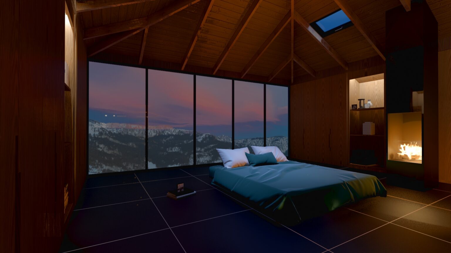 Ένα μίνιμαλ και λειτουργικό loft στο Μέτσοβο αφήνει το βλέμμα να χαθεί ...