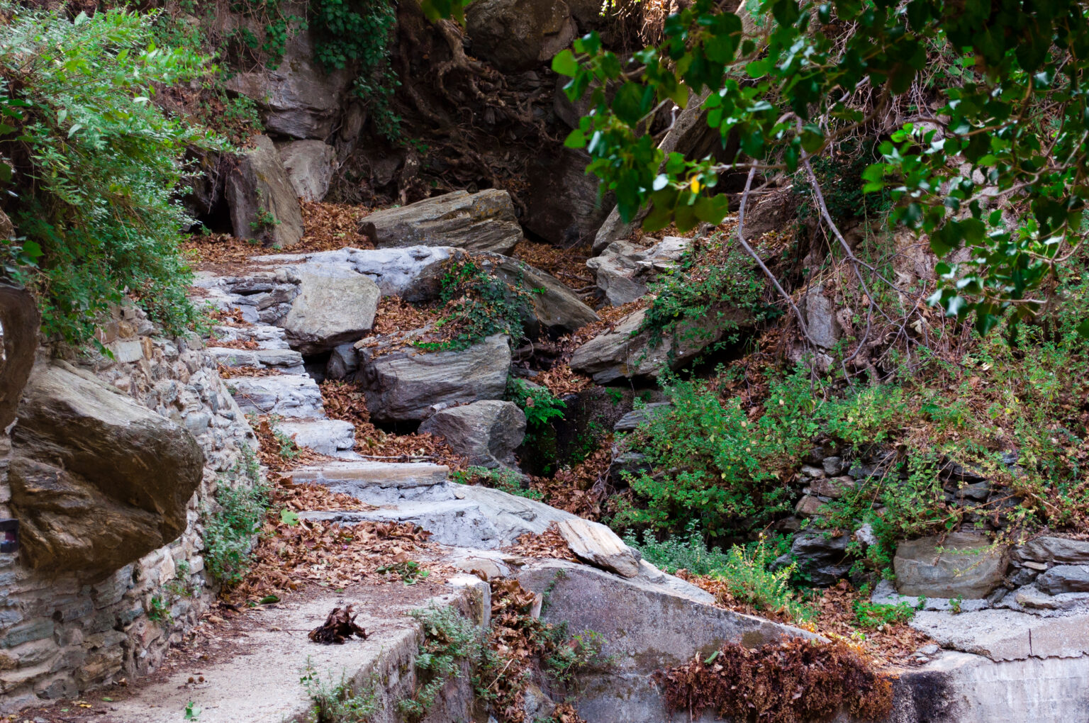 Hiking on Andros: Walking the Restored 'Calderimia' | travel.gr