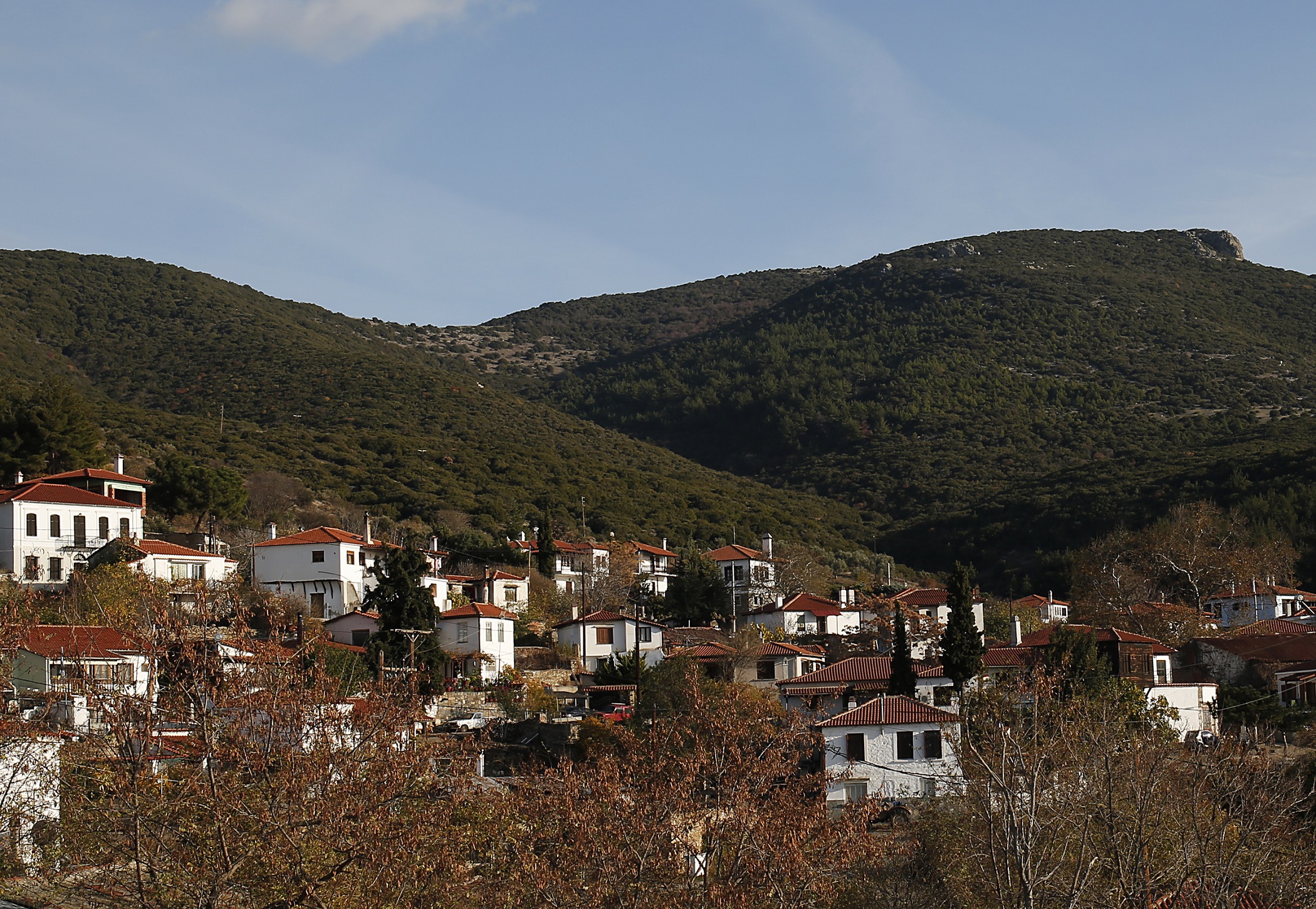 Μαρώνεια Ροδόπη κεραμοσκεπή σπίτια αμπελώνες | travel.gr