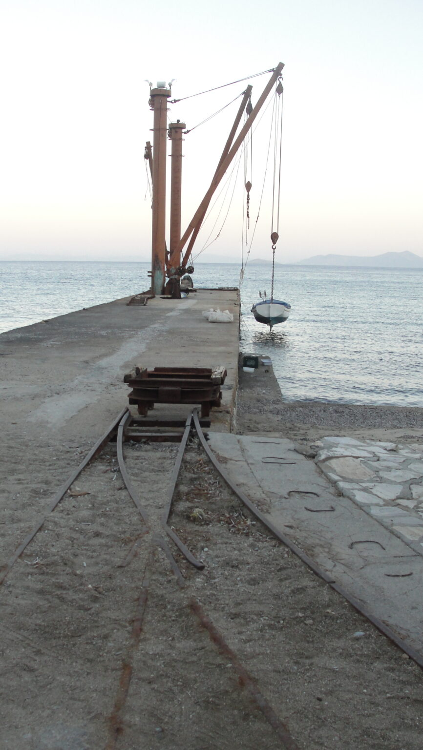 Νάξος, οι δρόμοι της σμύριδας