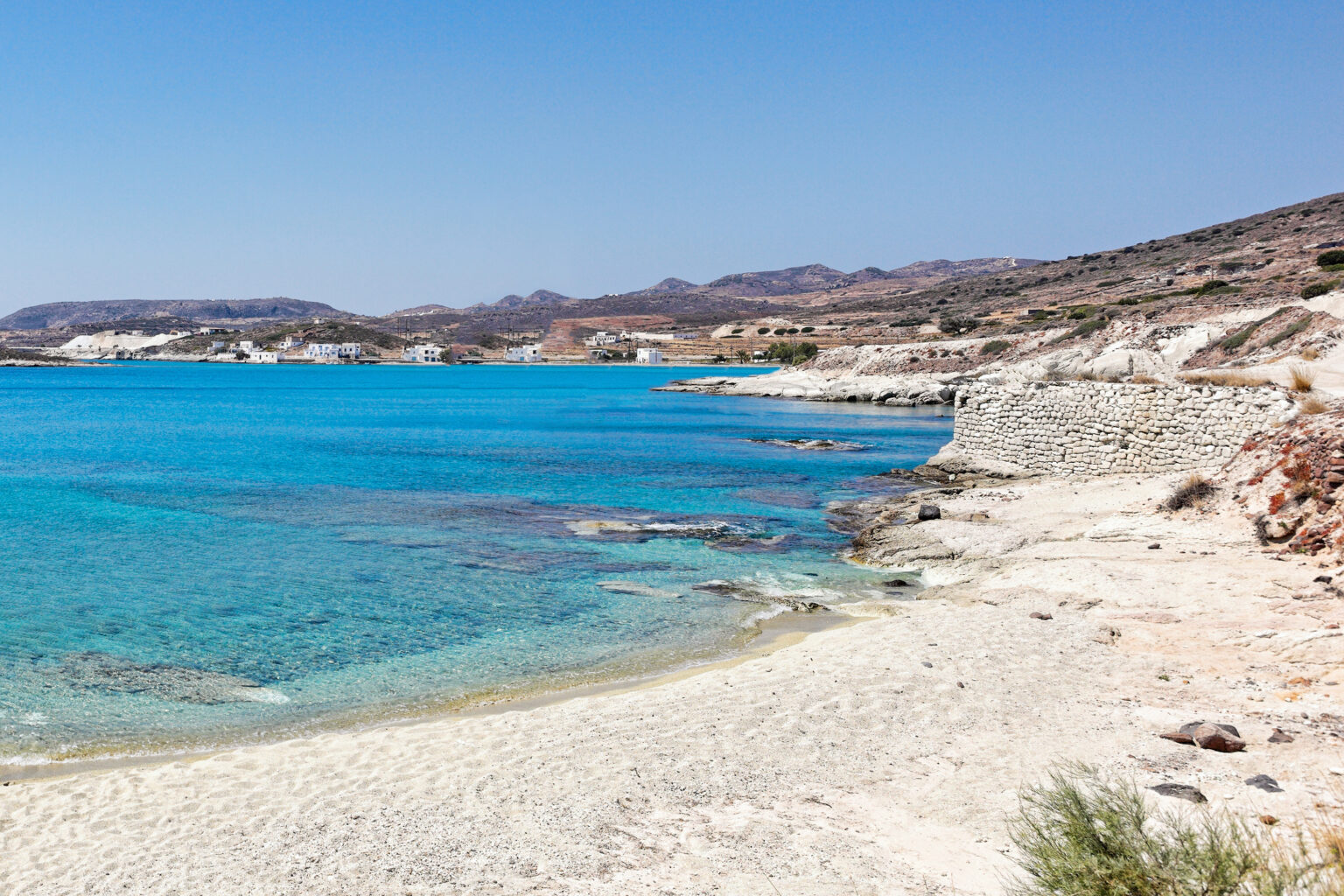 Prassa: Kimolos’ Postcard-Perfect Beach